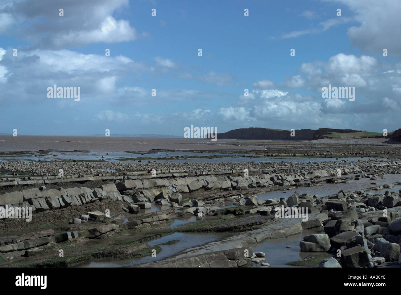 Seashore at Quantock's Head, Somerset, England Stock Photo - Alamy