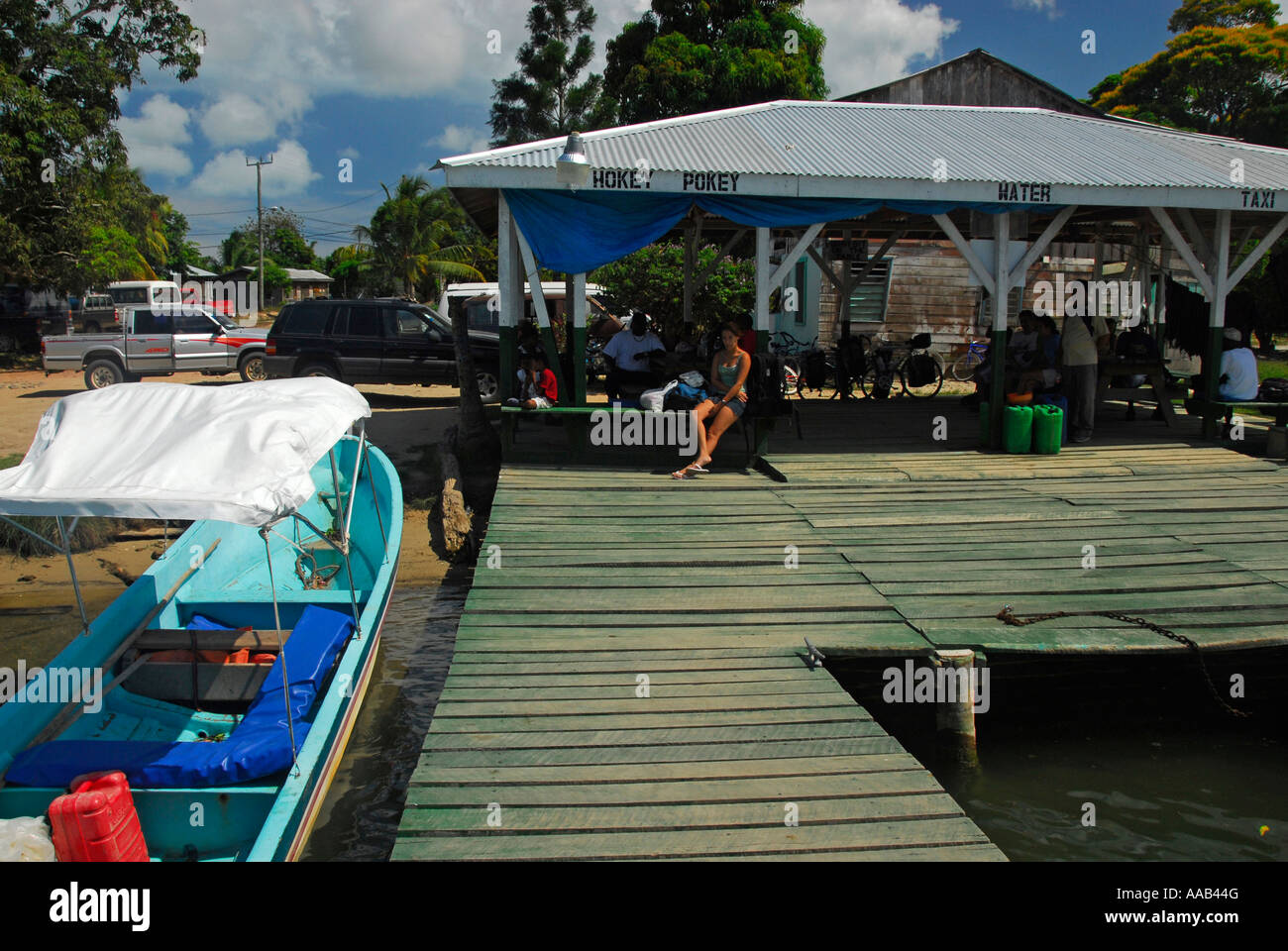 Belize Water Taxi High Resolution Stock Photography and Images - Alamy