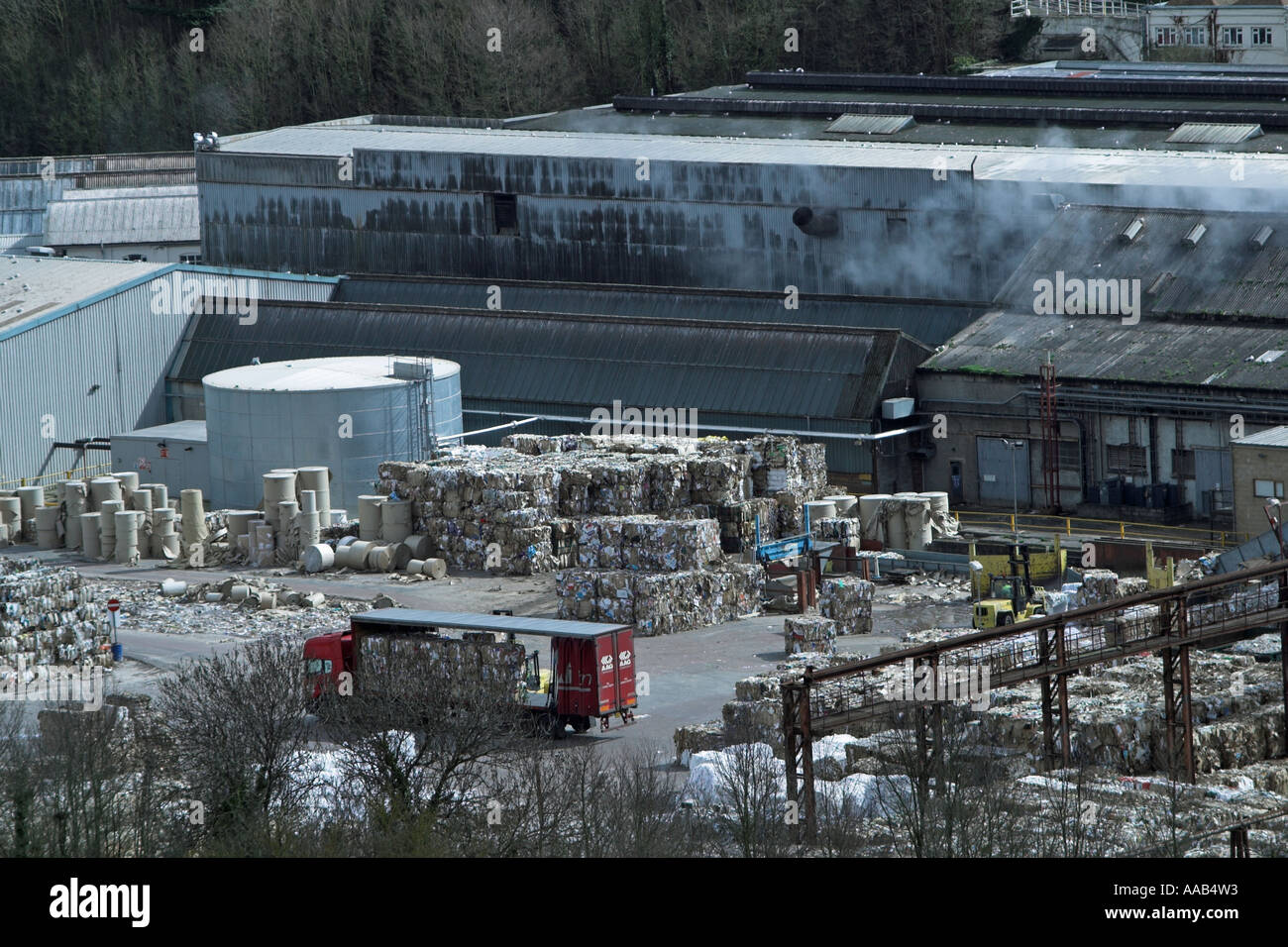 Paper mill. Watchet, Somerset, 2006 England Stock Photo - Alamy