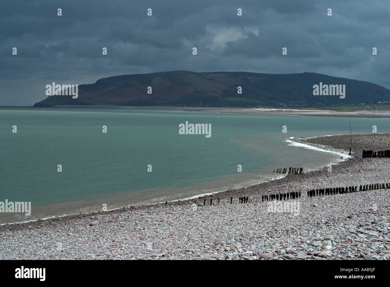 Porlock bay from weir hi-res stock photography and images - Alamy