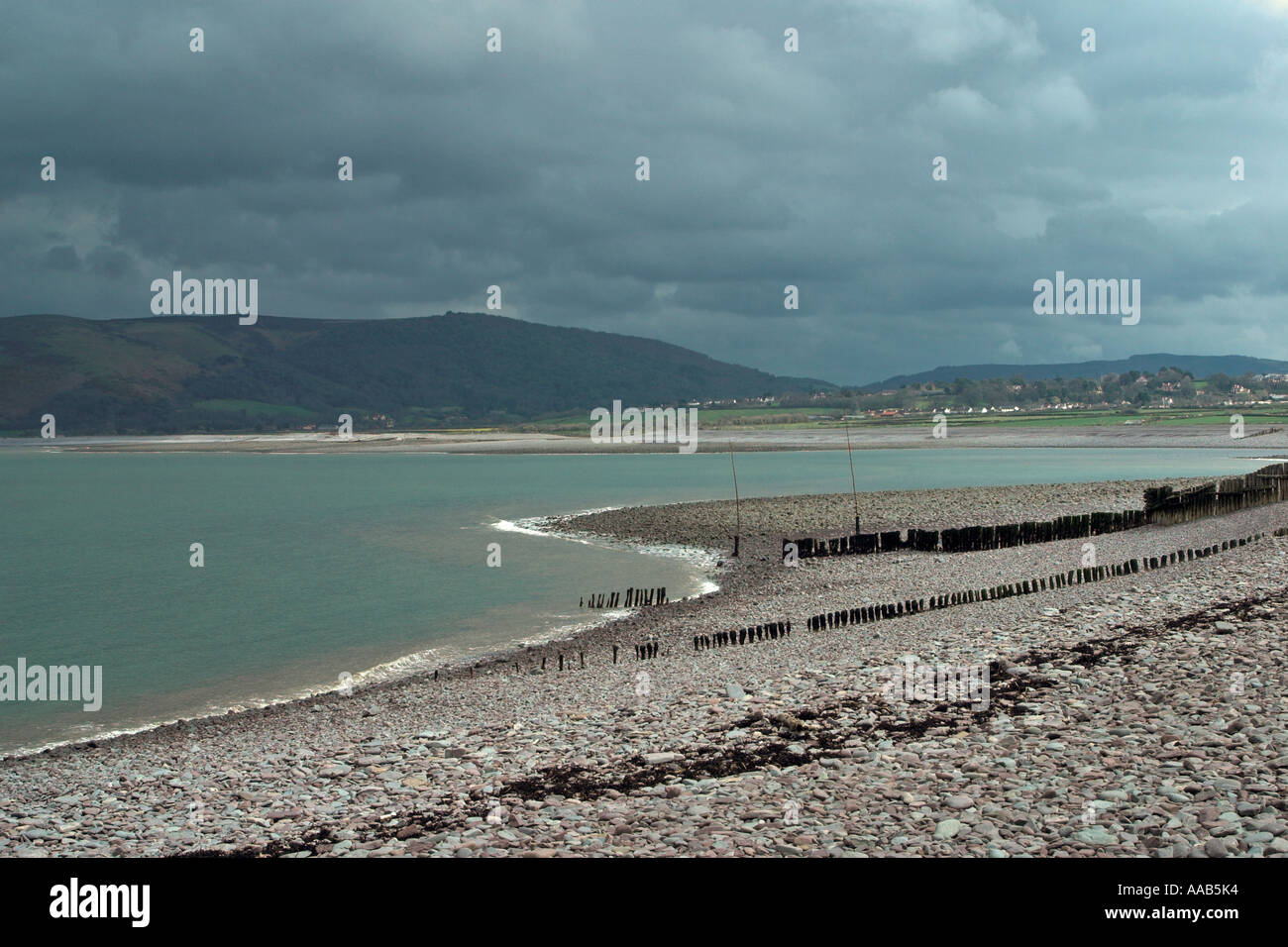 Porlock bay from weir hi-res stock photography and images - Alamy