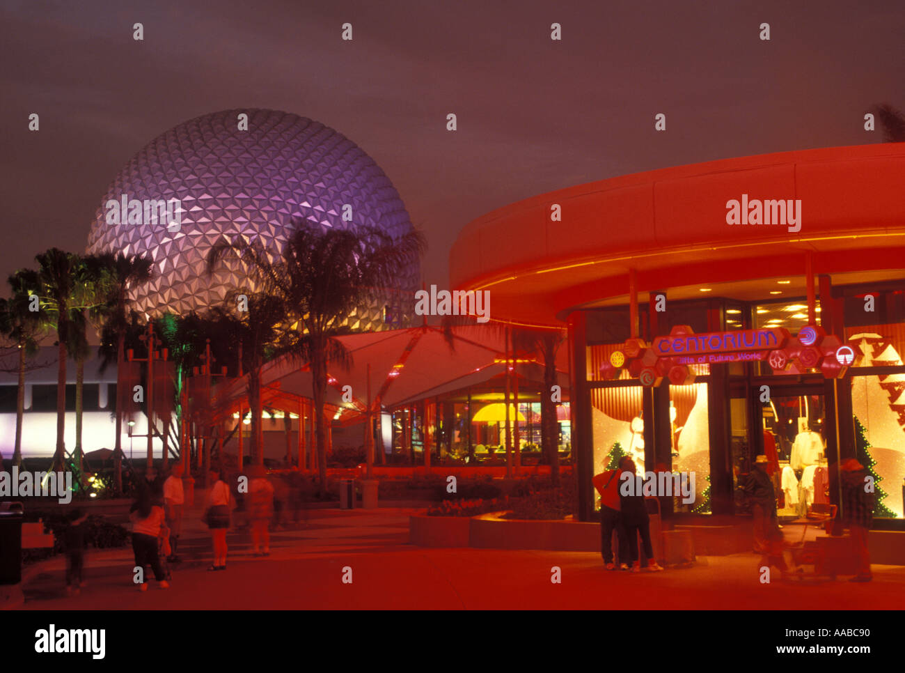 Sphere of epcot center orlando hi-res stock photography and images - Alamy
