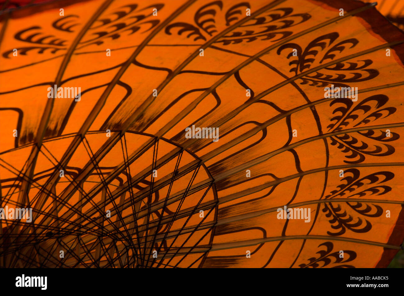 Myanmar Burma Rangon Yangon arts and crafts close up of colourful ...