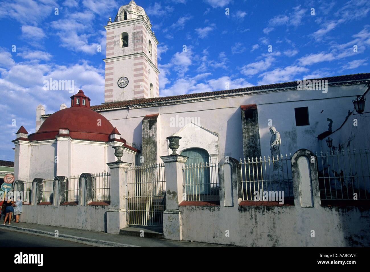 Catholic church, Sancti Spiritus, Cuba Stock Photo - Alamy