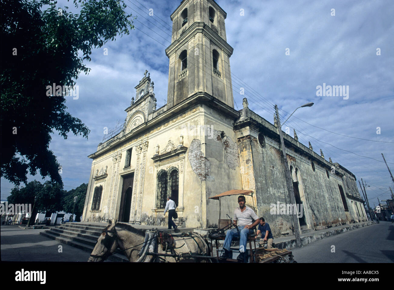 Catholic church, Remdios, Cuba Stock Photo - Alamy
