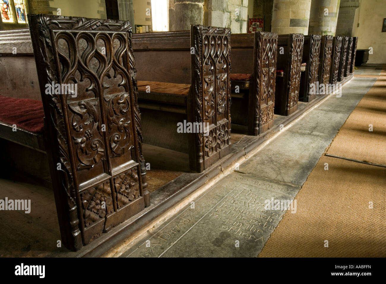 UK Cornwall Morwenstow Church of saints Morwenna and John the Baptist ...