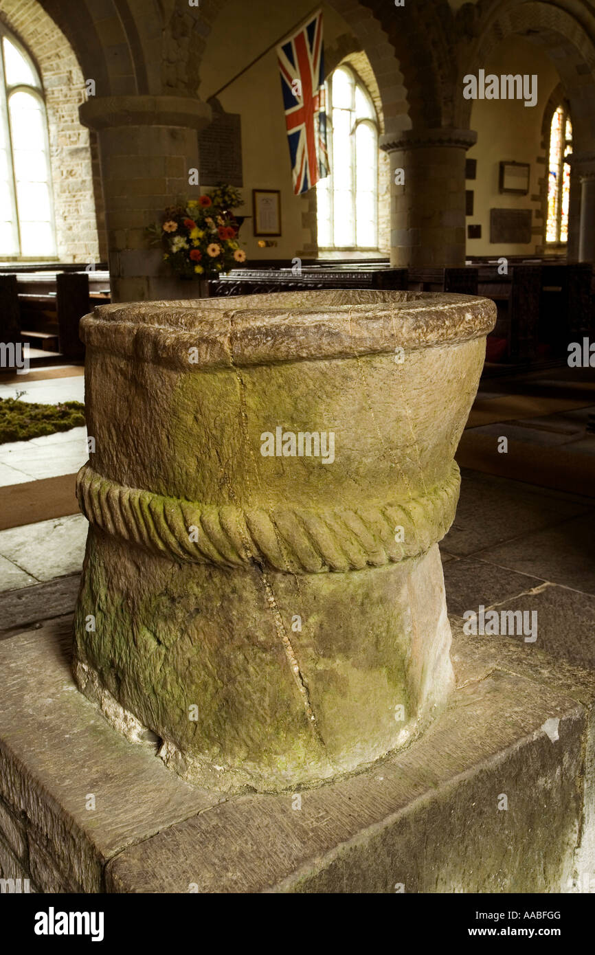 UK Cornwall Morwenstow Church of saints Morwenna and John the Baptist ...