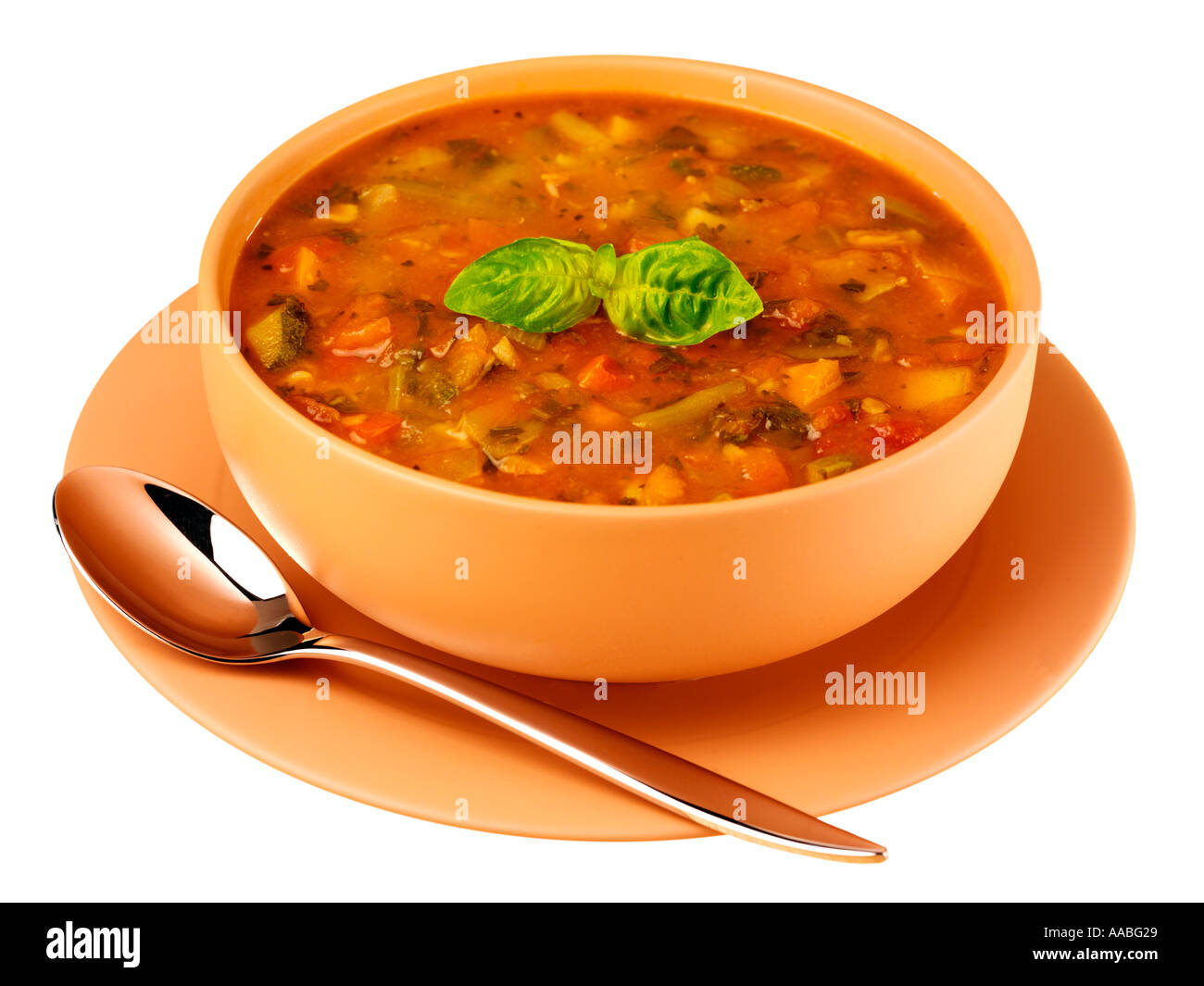 Minestrone soup hi-res stock photography and images - Alamy