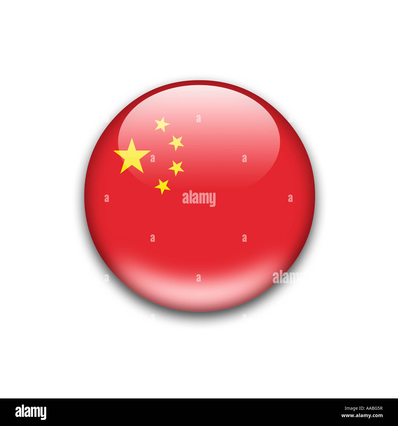 Flag of China Stock Photo - Alamy