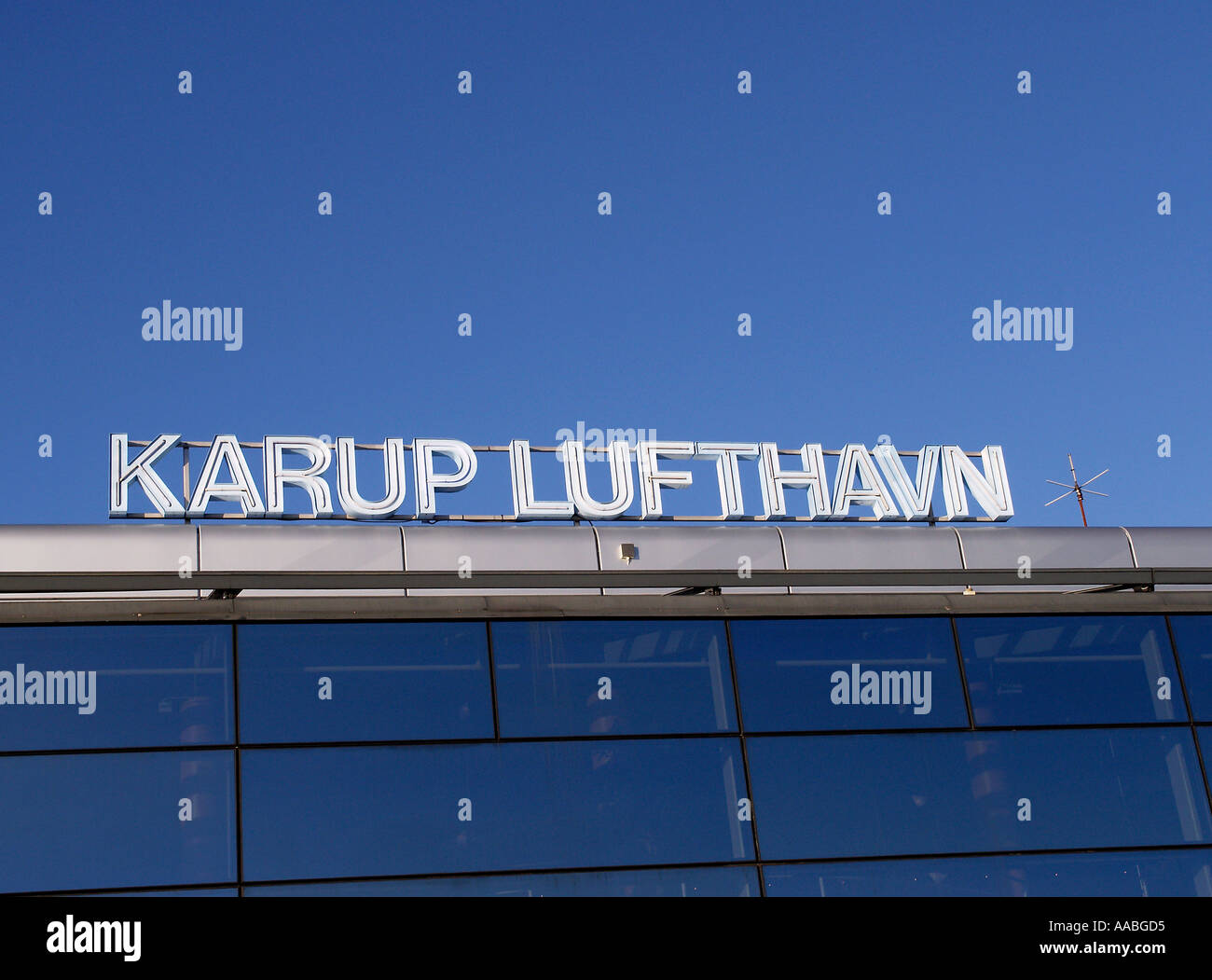 Karup airport Denmark Jutland Stock Photo - Alamy