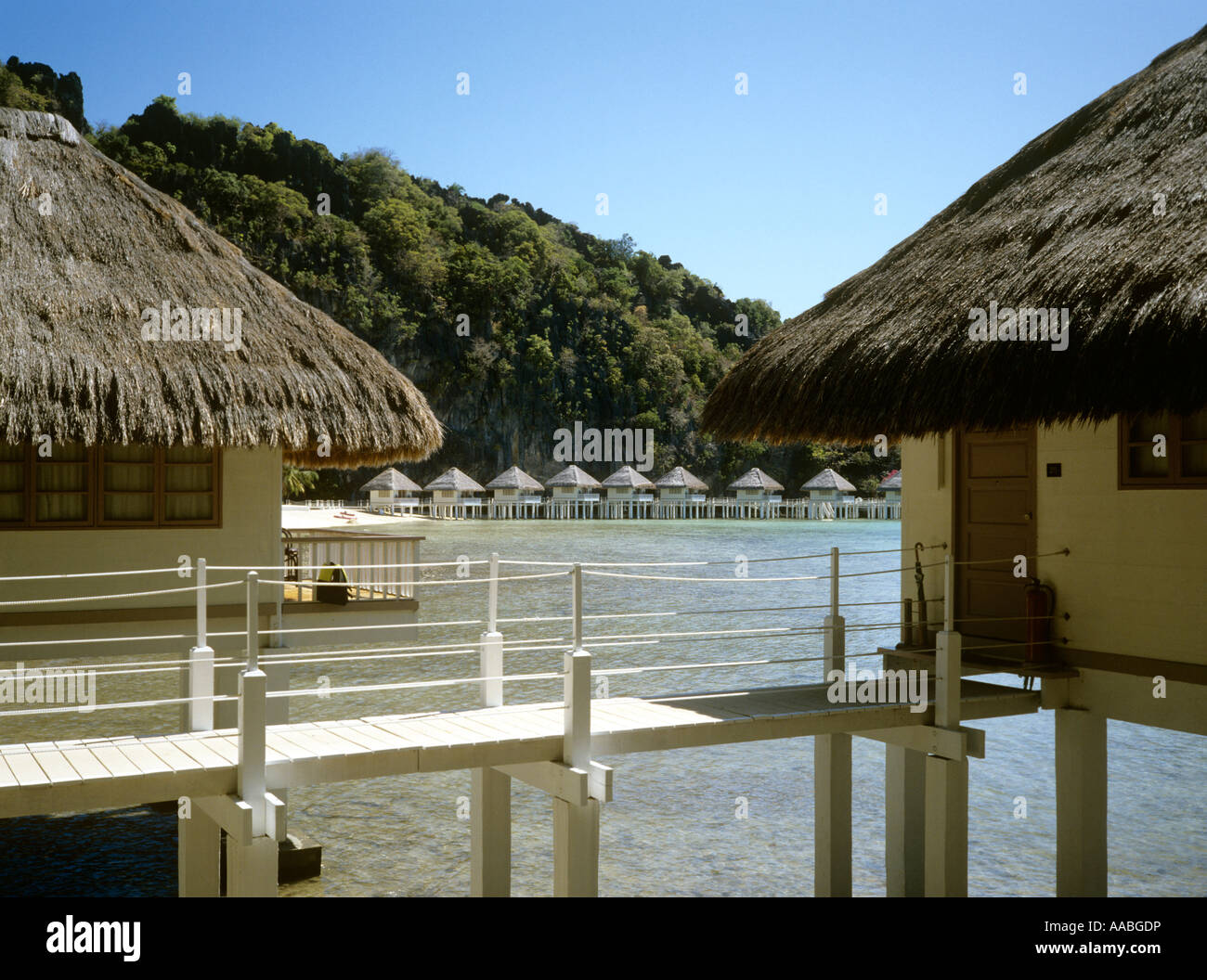 Philippines Apulit Island Club Noah Isabelle resort Stock Photo - Alamy