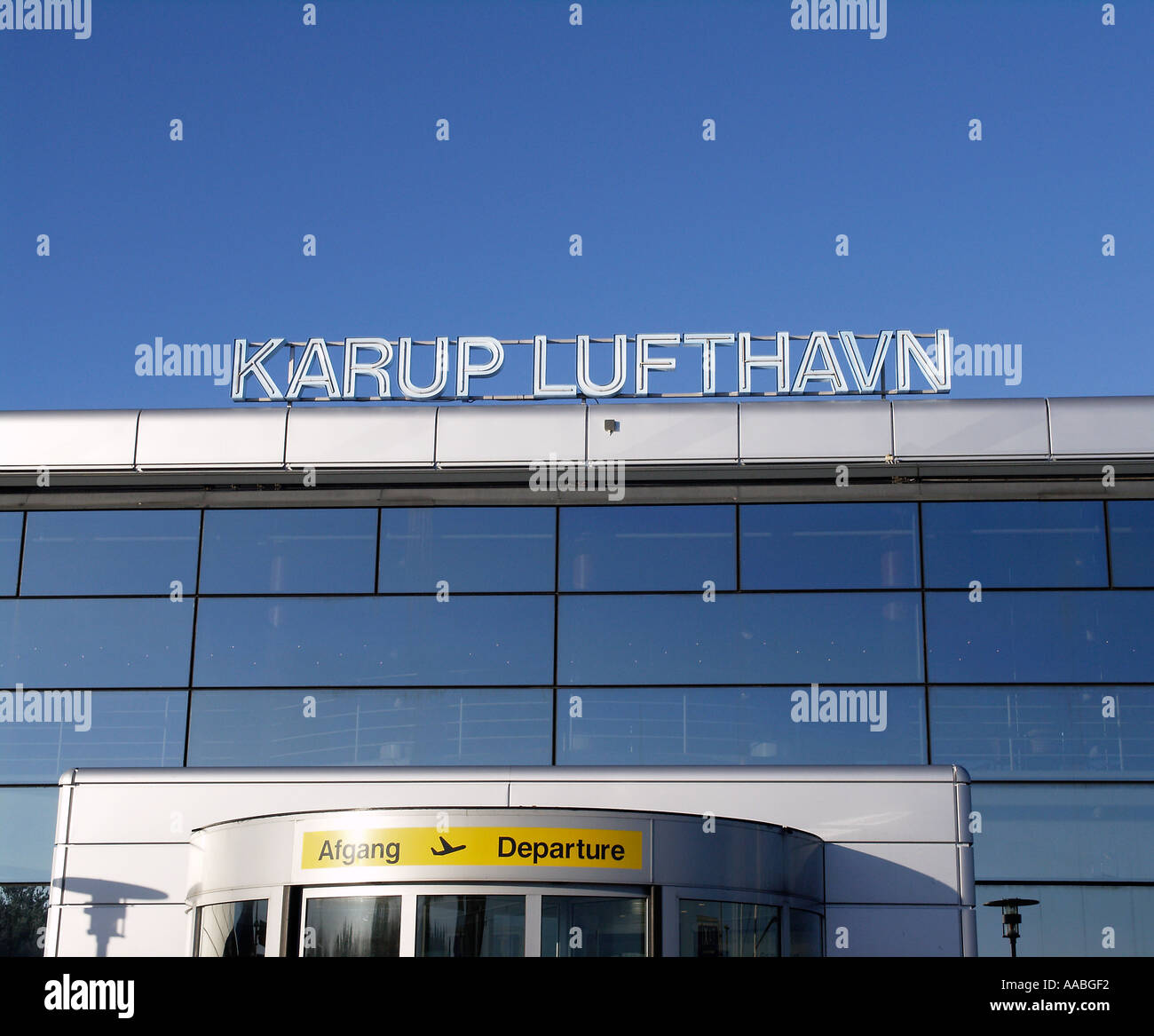 Karup airport Denmark Jutland Stock Photo - Alamy