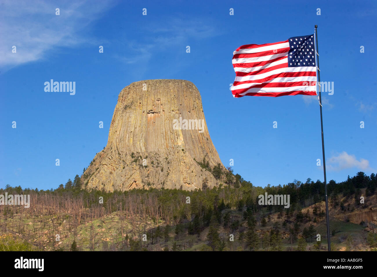 Devils tower old hi-res stock photography and images - Alamy
