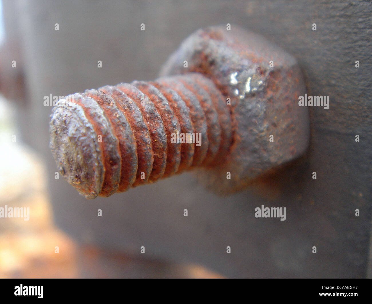 mounted / assembled screw Stock Photo - Alamy