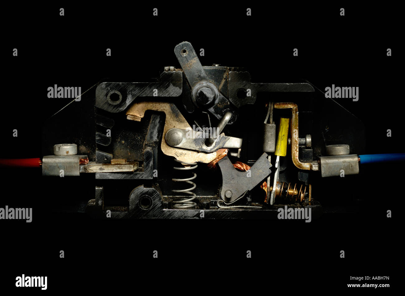 Old electrical switch Stock Photo - Alamy