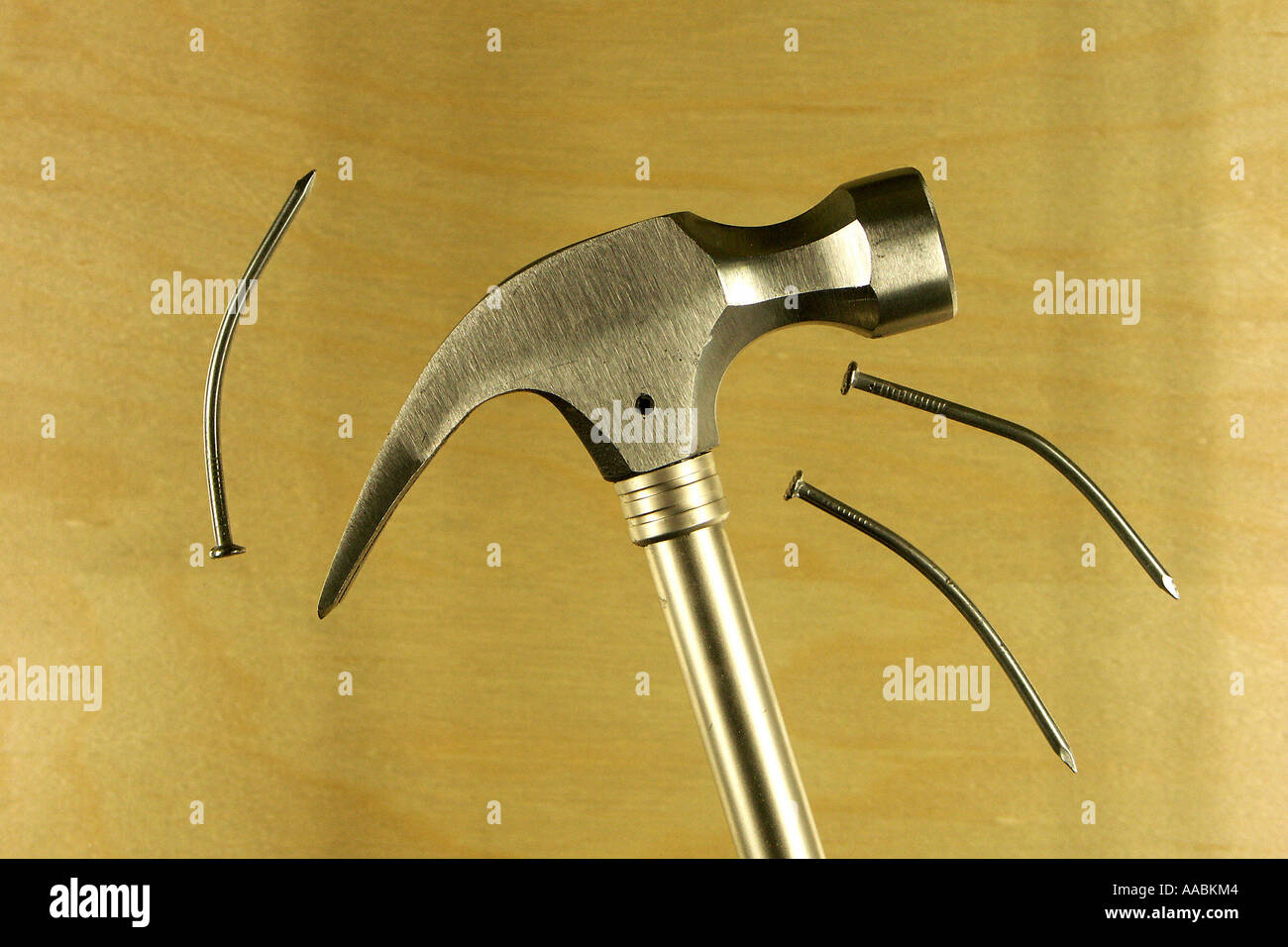 hammer and nails Stock Photo - Alamy