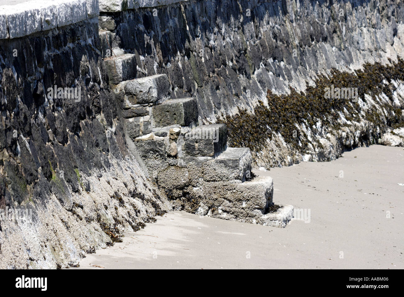 Seawall steps hi-res stock photography and images - Alamy