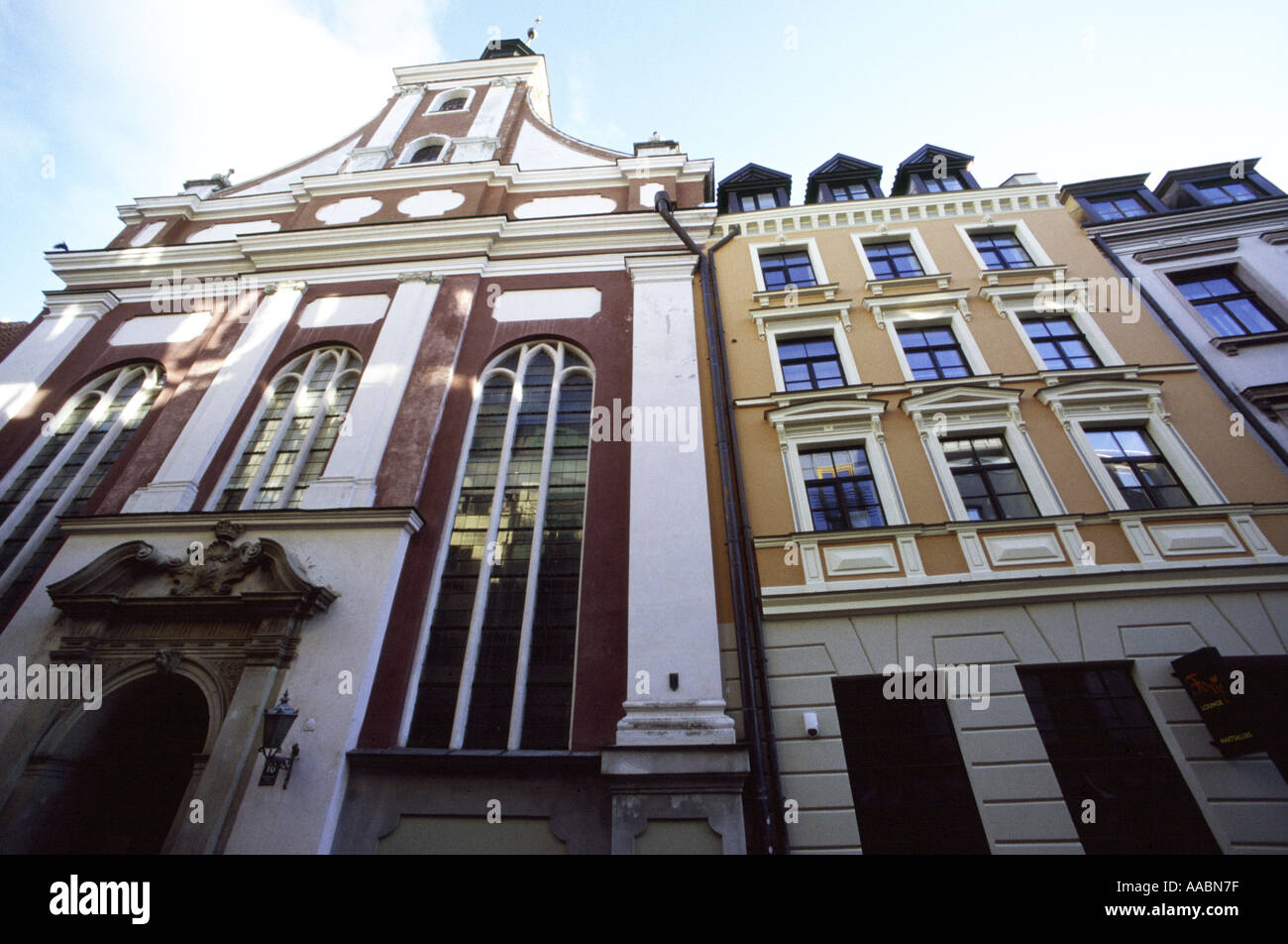 Old Town buildings Riga Latvia Stock Photo - Alamy
