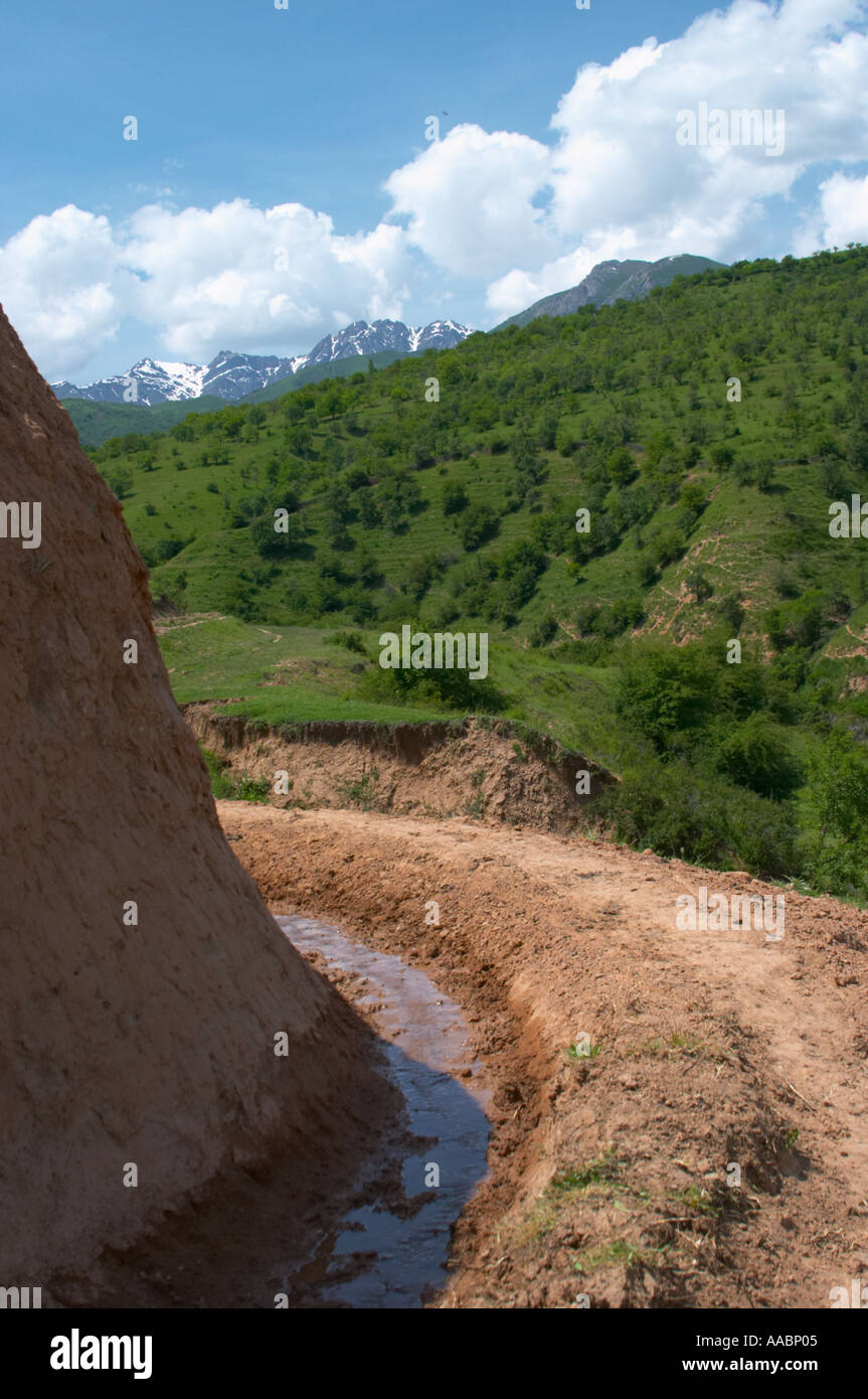water channel, Uzbekistan Stock Photo - Alamy