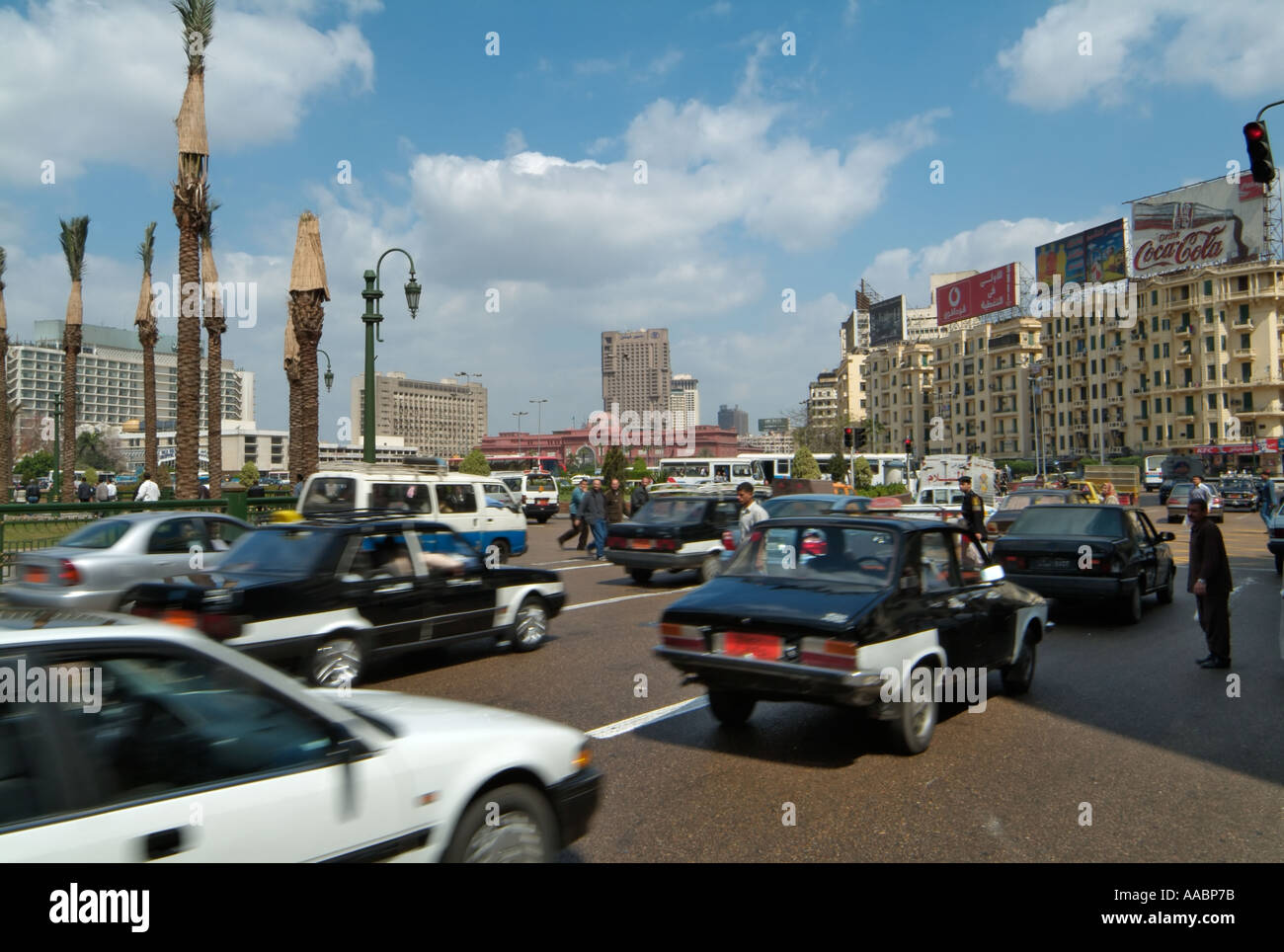 Tahrir Square, Downtown Cairo, Egypt Stock Photo - Alamy