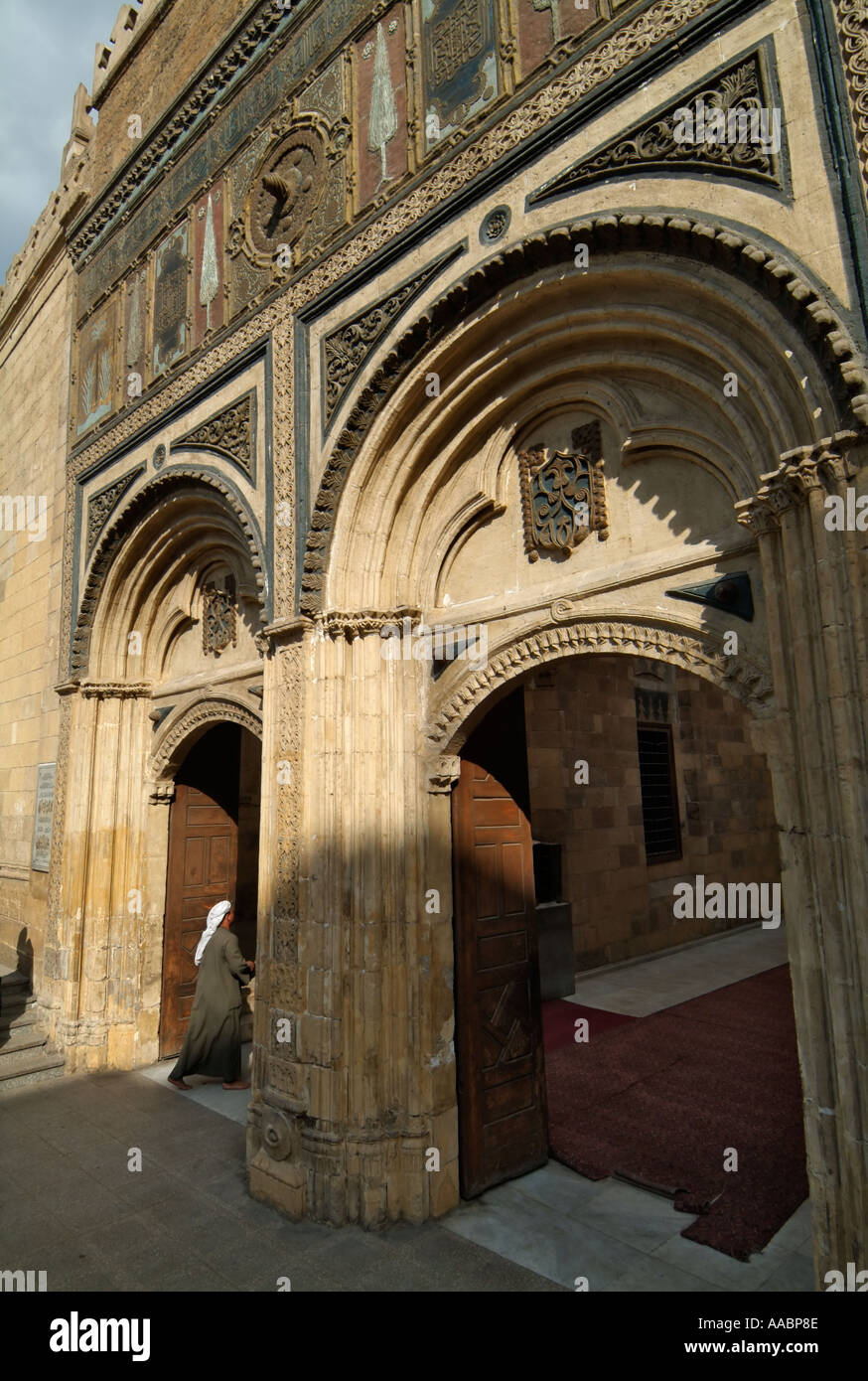 Gate of the Barbers, entrance to Al-Azhar mosque, Islamic Cairo, Egypt ...
