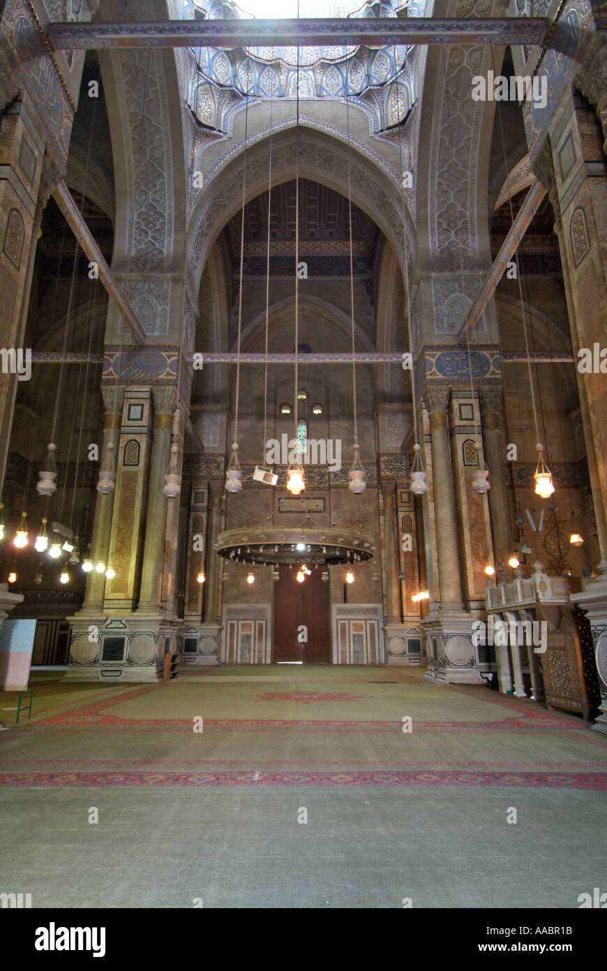 Interior of the al rifai mosque hi-res stock photography and images - Alamy