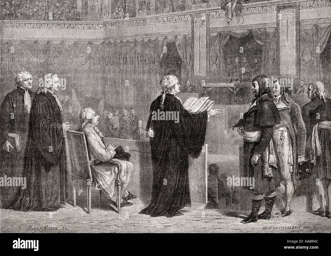 Louis XVI before the convention, December 1792. Louis XVI, 1754 - 1793 ...