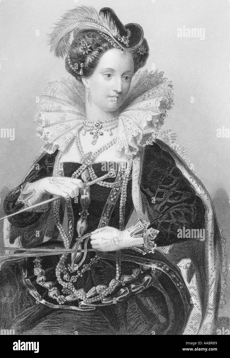 Elizabeth I, 1533 - 1603. Queen of England, 1558 -1603 Stock Photo - Alamy