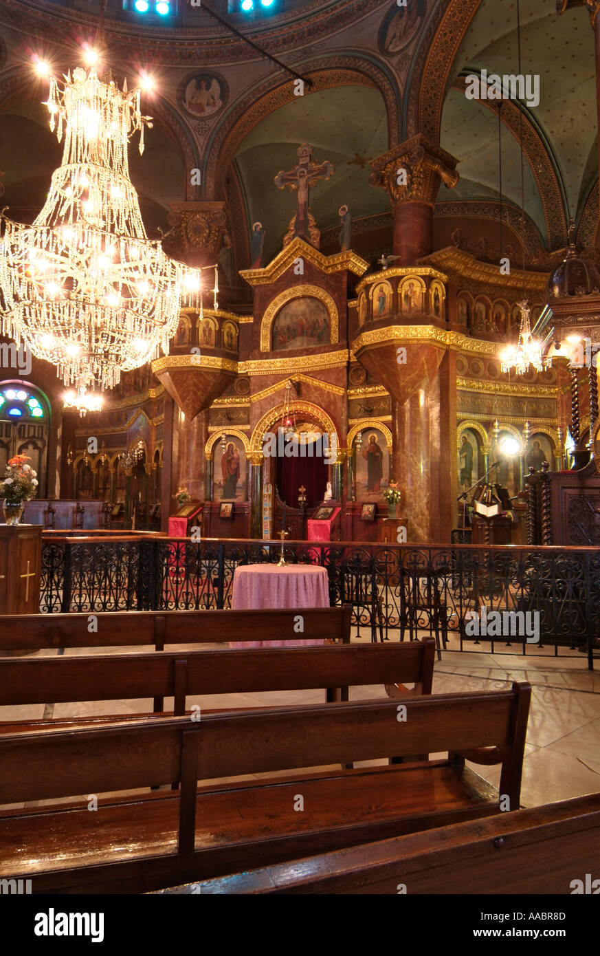 Greek Orthodox Church of St. George, Coptic Cairo, Egypt Stock Photo ...