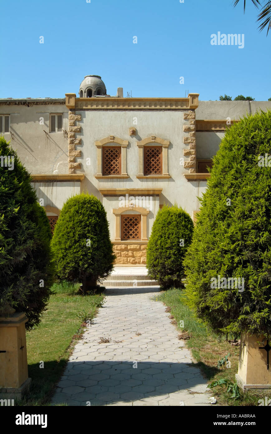 Greek Orthodox Monastery of St. George, Coptic Cairo, Egypt Stock Photo ...