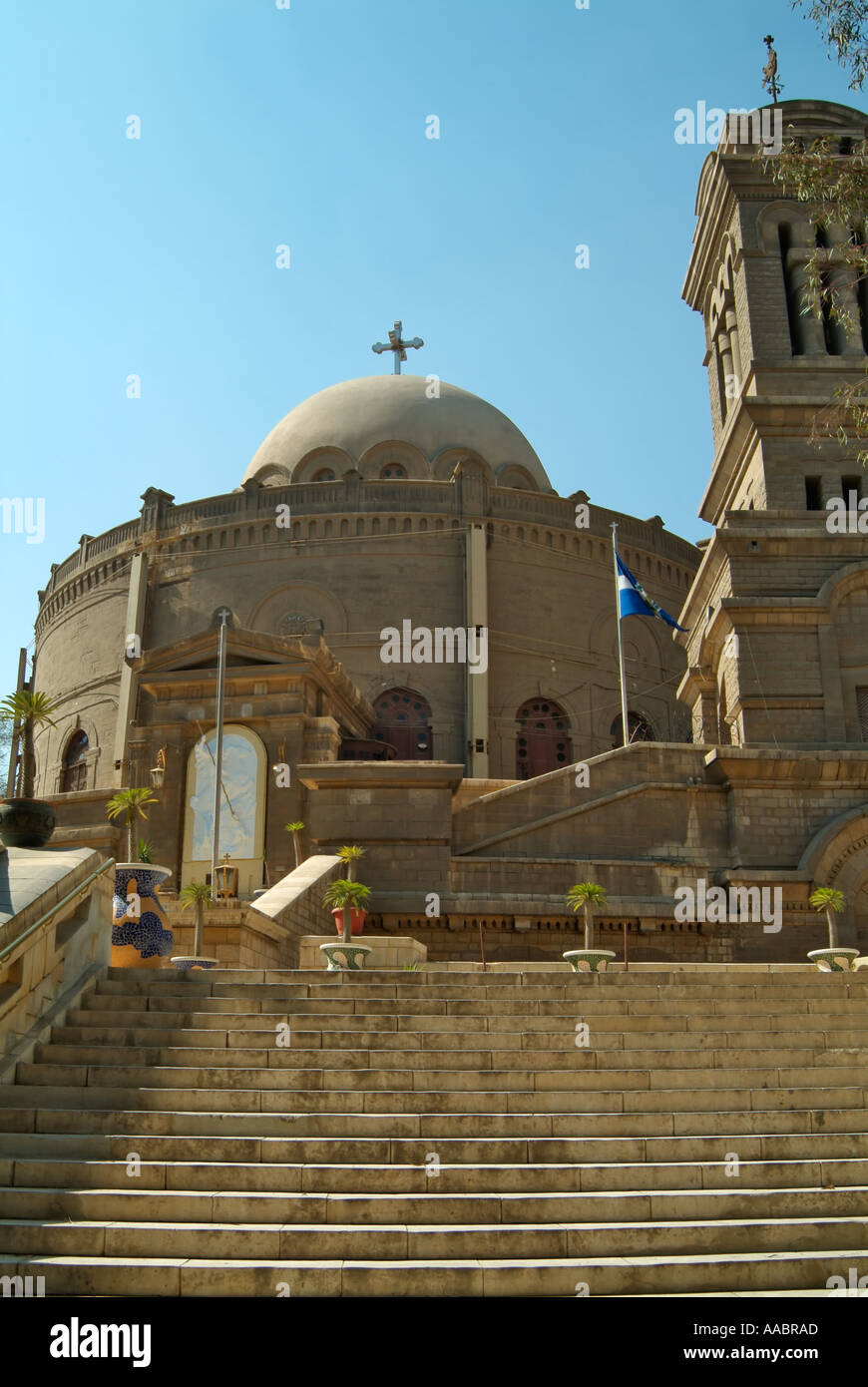 Roman Tower used as the Greek Orthodox Church of St. George, Coptic ...