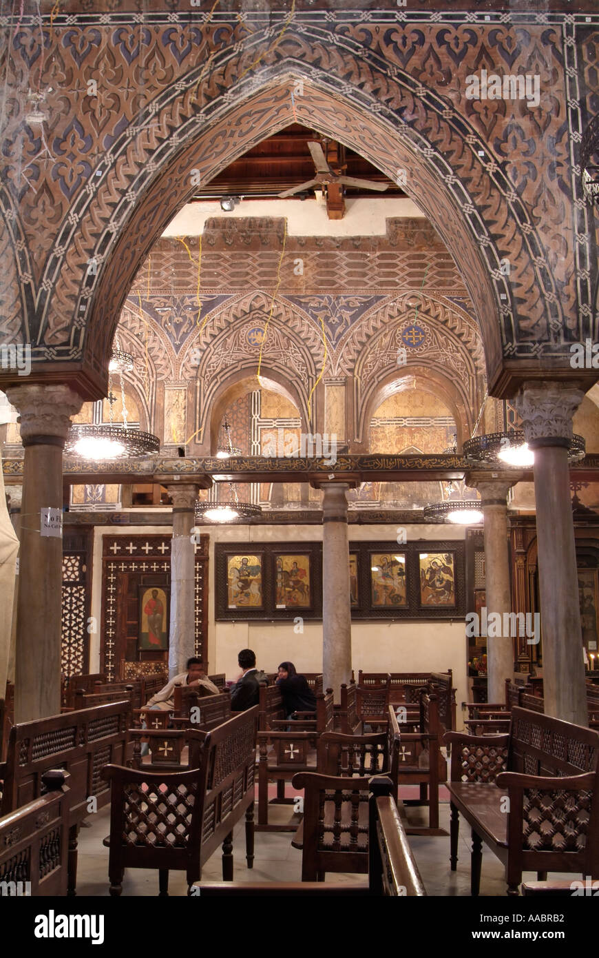 The Hanging Church Cairo Stock Photos & The Hanging Church Cairo Stock ...