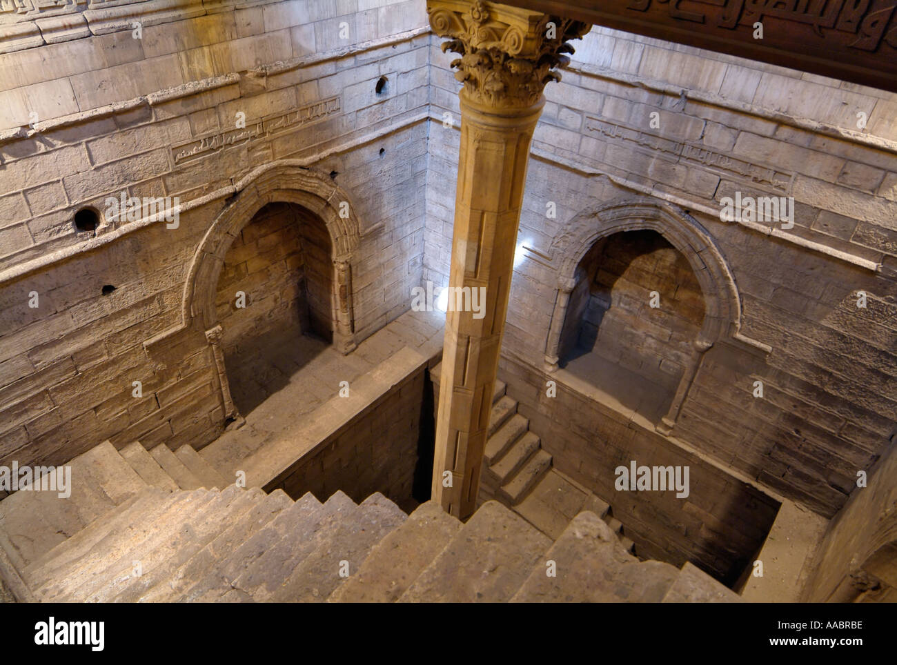 Nilometer, Rhoda Island, Cairo, Egypt Stock Photo - Alamy