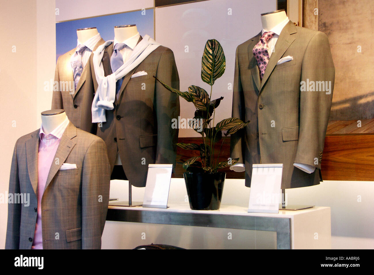 suits in a shop Stock Photo - Alamy