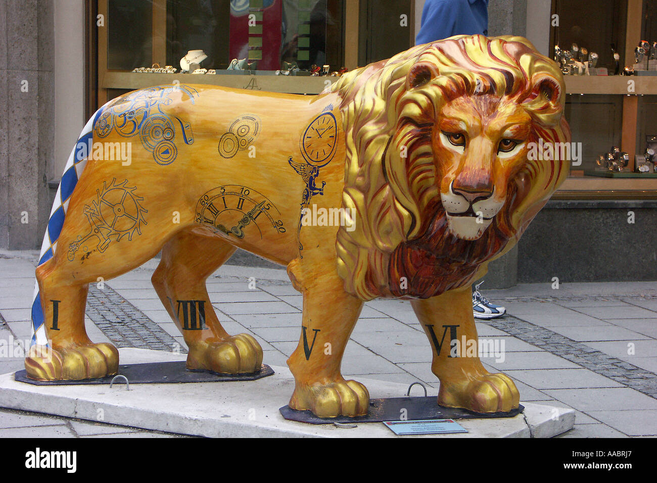 lion of the soccer championship Stock Photo - Alamy
