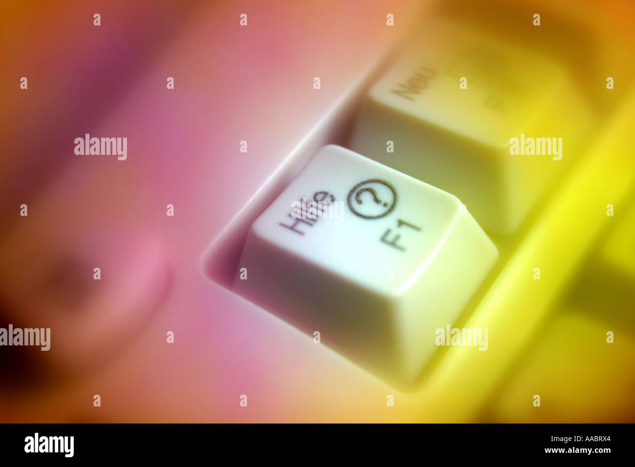 computer keyboard hep key Stock Photo - Alamy