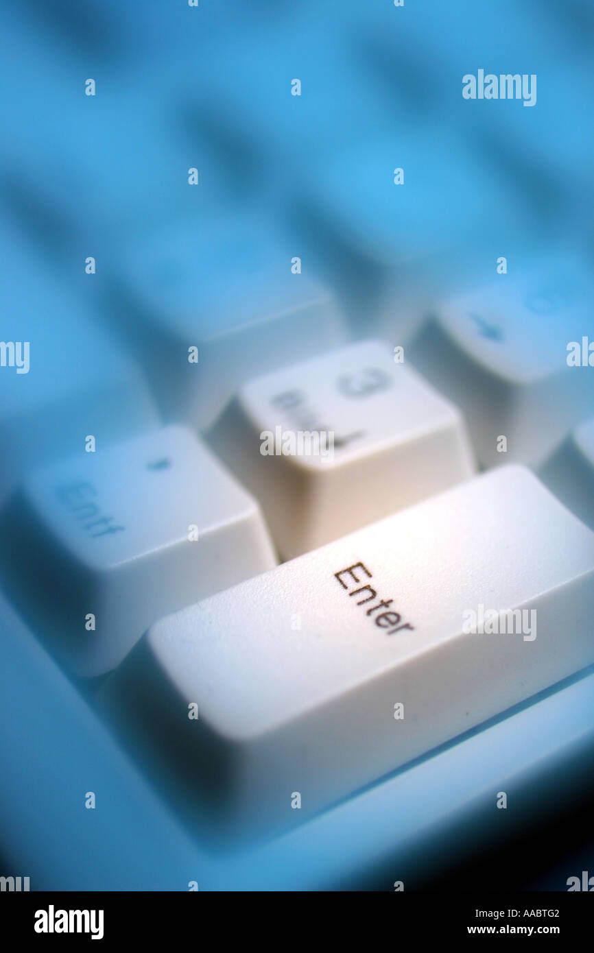 computer key enter Stock Photo - Alamy