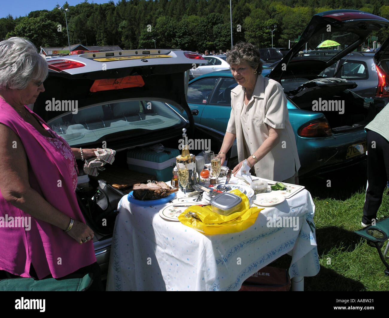 Picnic racecourse hi-res stock photography and images - Alamy