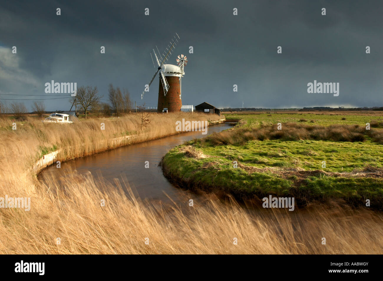 Horsey Windmill / Windpump Stock Photo - Alamy