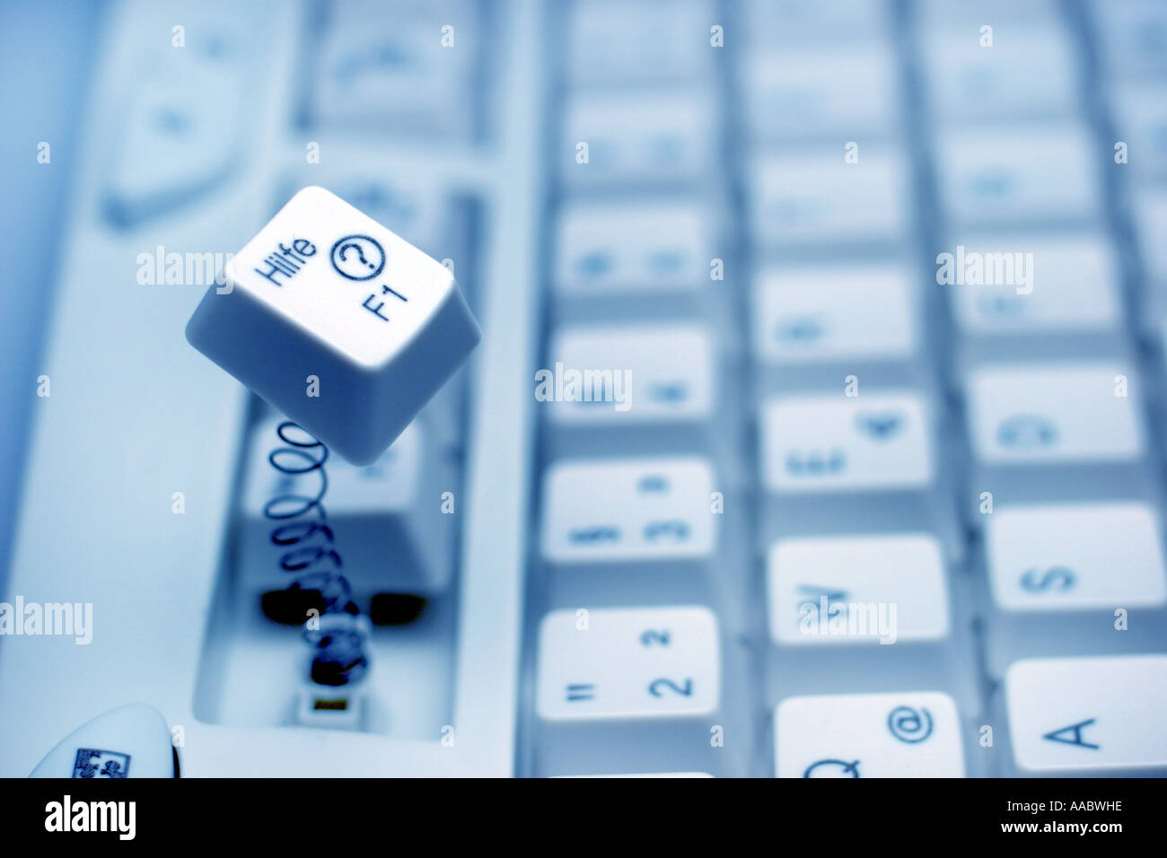 computer keyboard hep key Stock Photo - Alamy