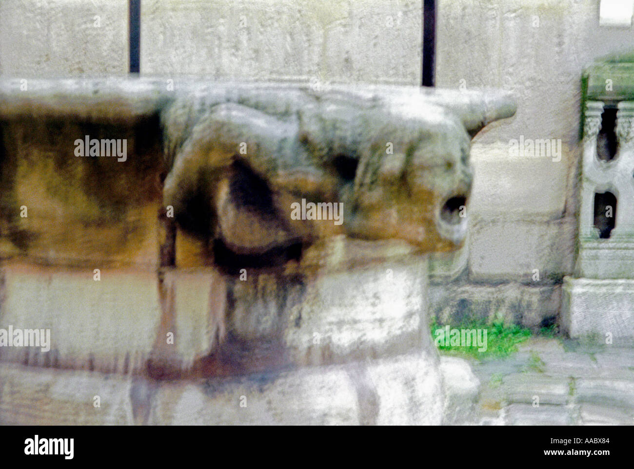 A gargouille at cluny medieval museum Paris France 2001 Stock Photo - Alamy