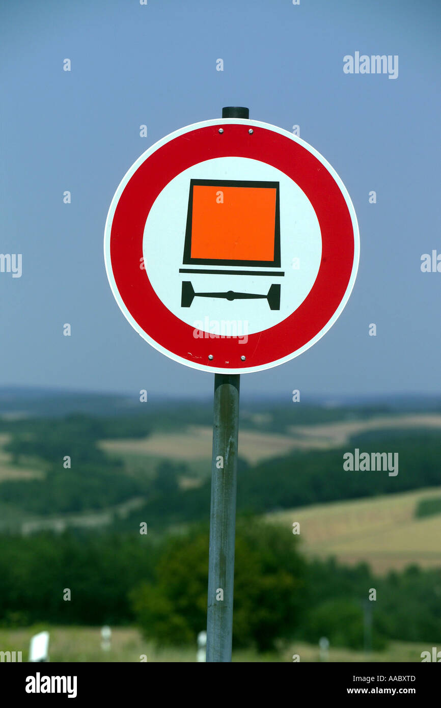 hazardous good marking Stock Photo - Alamy