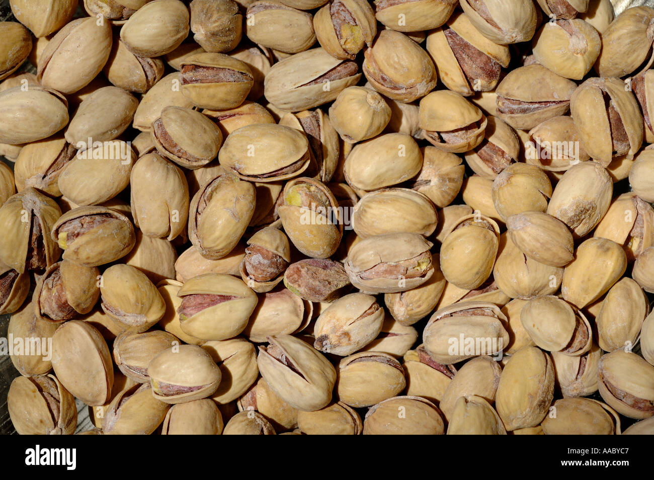 Commercially prepared pistachios in shells Stock Photo - Alamy