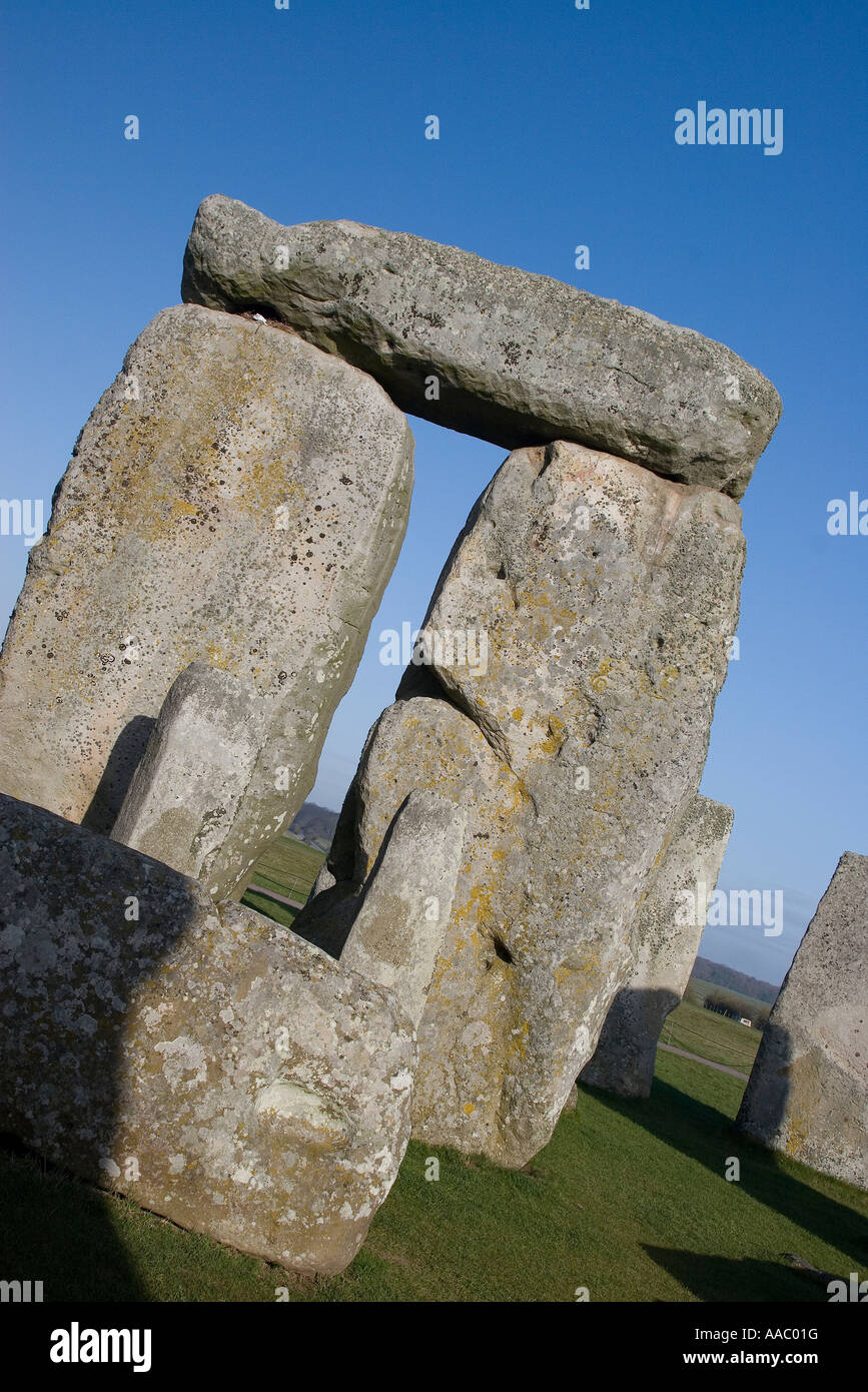 Stonehenge on Salisbury Plain England Stock Photo - Alamy