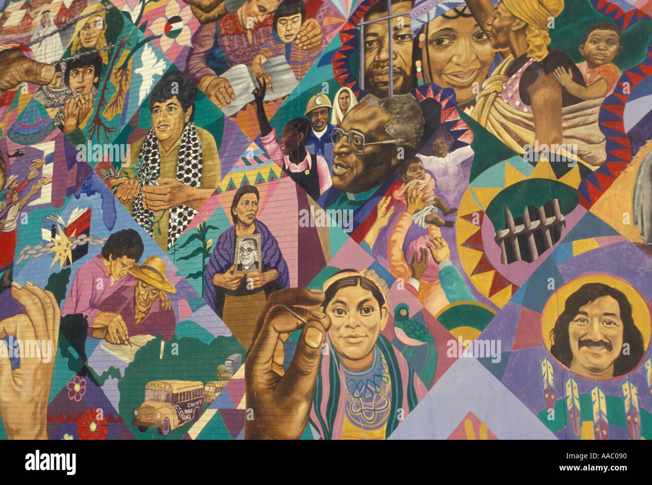 Quilt mural hi-res stock photography and images - Alamy