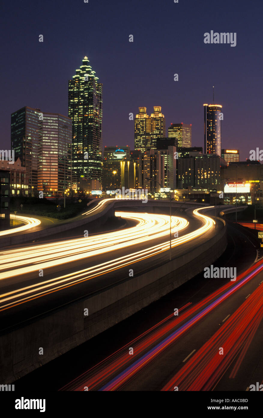 Atlanta georgia traffic vertical hi-res stock photography and images ...
