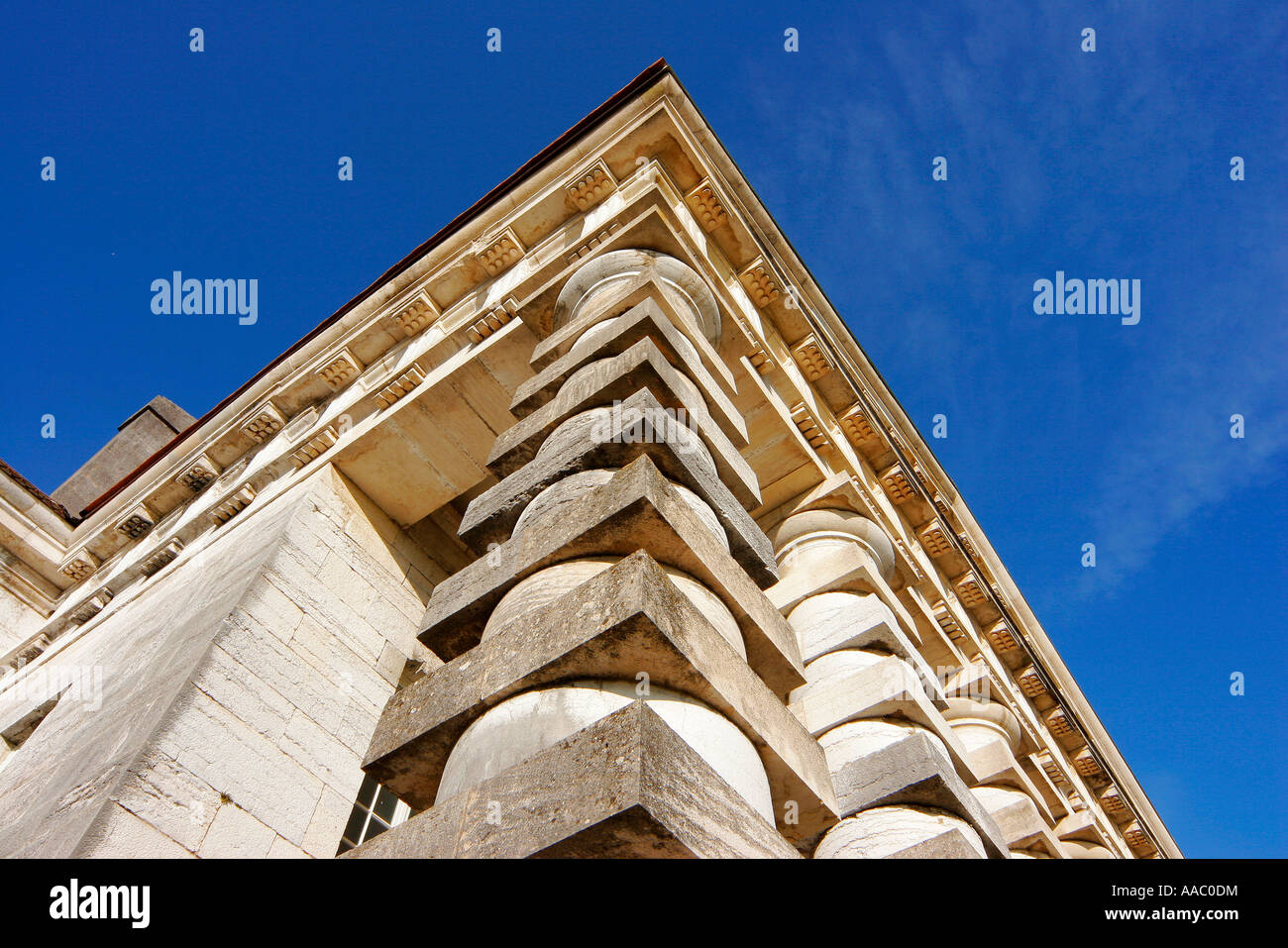 Column detail at the Royal Salt Works Saline Royale at Arc Et Senans ...