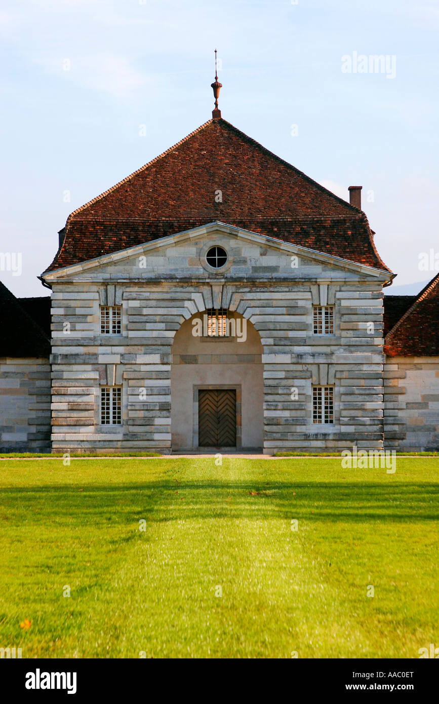Building at the Royal Salt Works Saline Royale at Arc Et Senans Jura ...