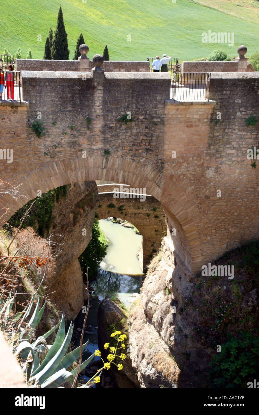 Roman bridge ronda andalucia spain hi-res stock photography and images ...