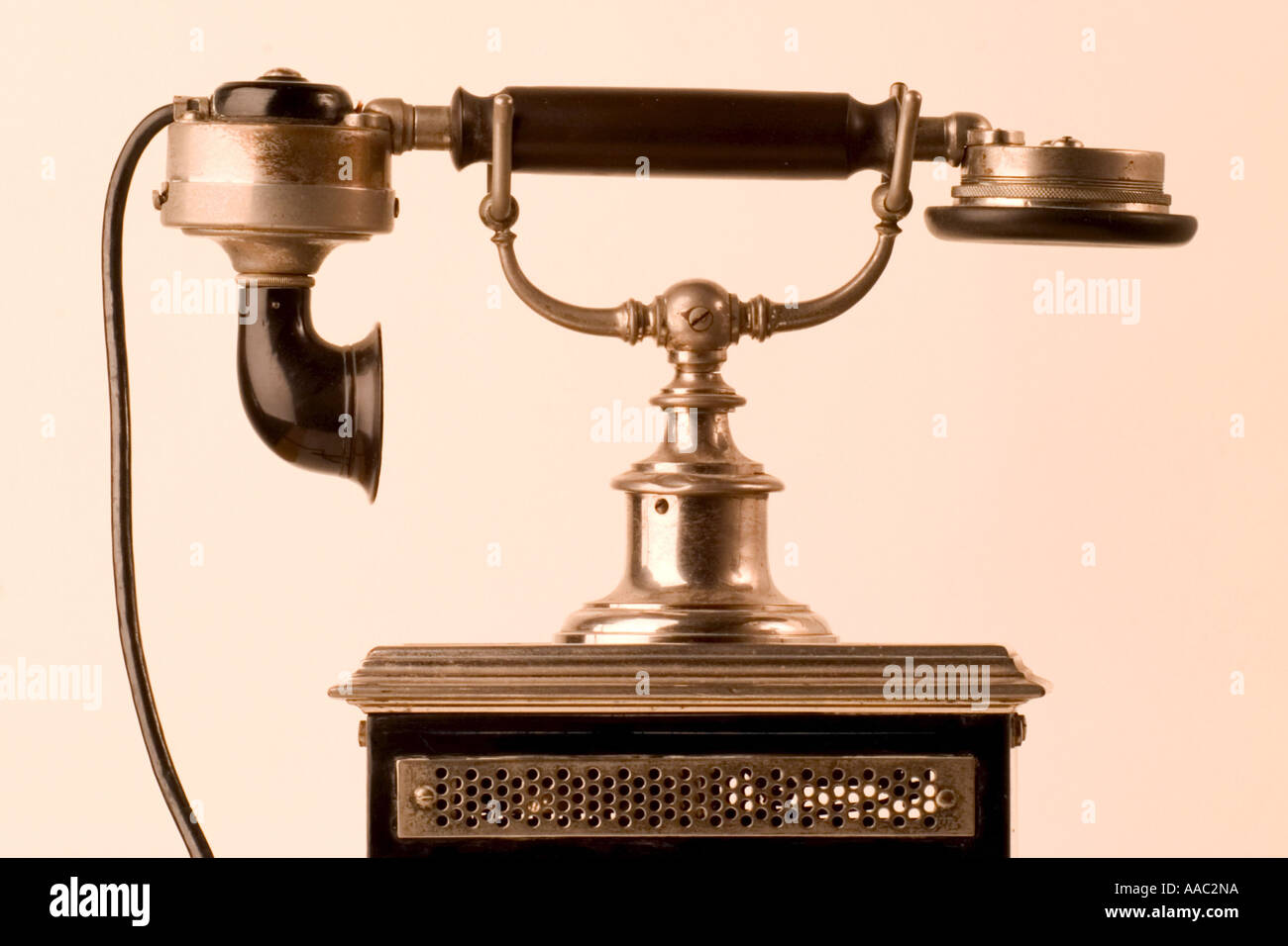 Old fixed network telephone hi-res stock photography and images - Alamy